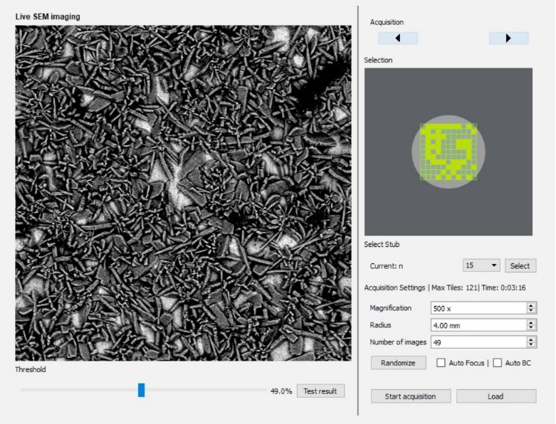 Automated SEM - Electron Microscopes